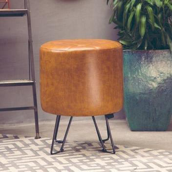 Puff em PU 55cm x 42cm com Pés Light - Essentials - Puffs - Magazine Luiza