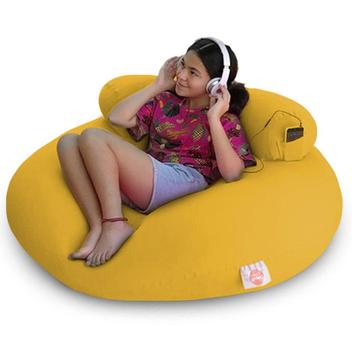 Puff G-Pouf Cor Amarelo - Versátil e prático - Good Pufes - Puffs ...