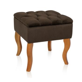 Puff para Sala de Estar Quadrado Anna - Star Móveis e Decor - Puffs ...