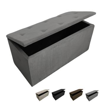 Puff Pufe Puffe Gigante Retangular Baú Pé De Cama Solteiro - Mercadão ...