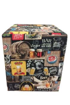 Puff Quadrado Alce Couch Bali Beer Cerveja 45cm - Puffs - Magazine Luiza