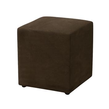 Puff Quadrado Decorativo Marrom Escuro Best Mobília - Puff Decorativo ...