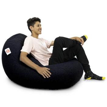 Puff Seth Preto - Puff moderno e confortável - Good Pufes - Puffs ...