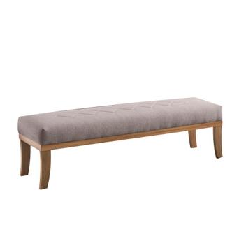 Puff Theo Bege e Natural 160 cm - Keva - Puffs - Magazine Luiza