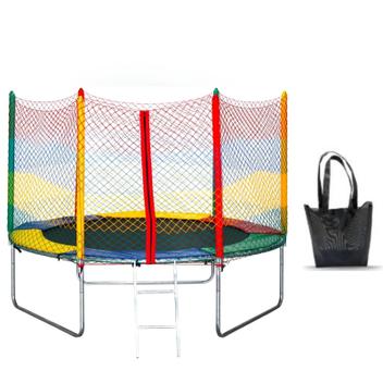 Pula Pula Cama Elástica 2.44 Fechamento com Ziper Alta Resistência ...