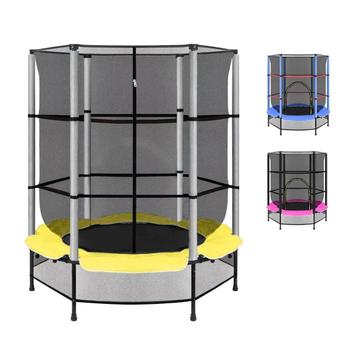 Pula Pula Cama Elástica Trampolim Infantil 1.55m com rede - Pluggei ...