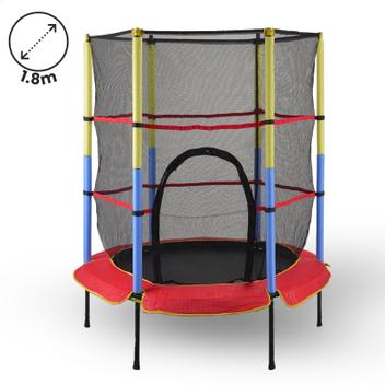 Pula Pula Infantil 1,8m Cama Elástica C/ Fechamento Zíper - ATENTU ...