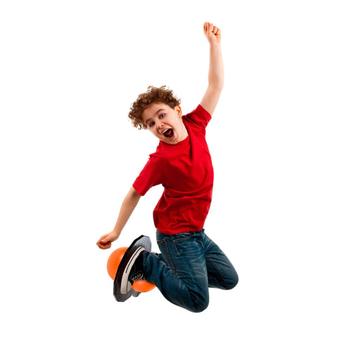 Pula-Pula Infantil - Pogobol - Preto e Laranja - Estrela - Brinquedos ...