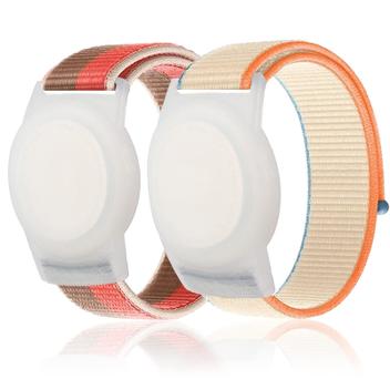 Pulseira de Nylon para AirTag JOIXXV - Pacote com 2 Unidades - Chaveiro ...
