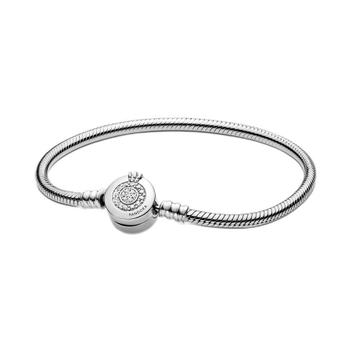 Pulseira Pandora Moments Sparkling Crown O Pavé Fecho - Anel - Magazine ...