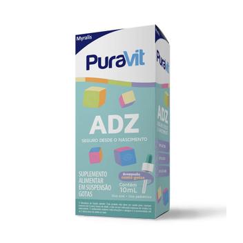 Puravit ADZ Gotas com 10ml - Vitaminas e Suplementos para Pet ...