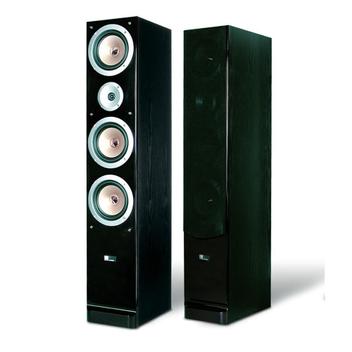 Pure Acoustics QX900F - Par de caixas acústicas Torre 300w 3-vias Preto ...