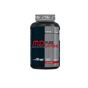 Pure Caffeine 60 Cáps - Muscle Definition - Cafeína - Magazine Luiza
