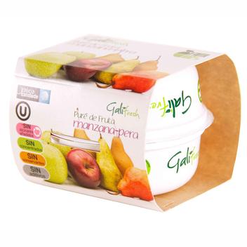 Pure de Fruta Macâ e Pêra Pack 300g 100% Natural Galifresh - Papinha ...