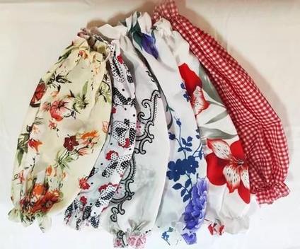 Puxa Saco Tecido Estampas Sortidas Organizador De Sacolinhas kit 6 und ...