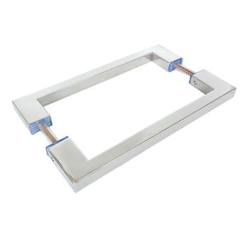 Puxador De Porta Duplo Em Aço Inox 30cm Modelo Soft - DECORPLACE ...