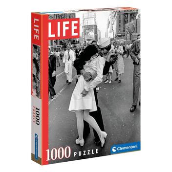 Puzzle 1000 Peças Life Magine - O Beijo - Clementoni - Grow - Quebra ...