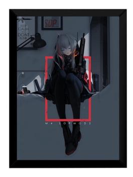 Quadro Anime M4 Sopmod Ii Arte Poster Moldurado - Fanarte - Quadro ...