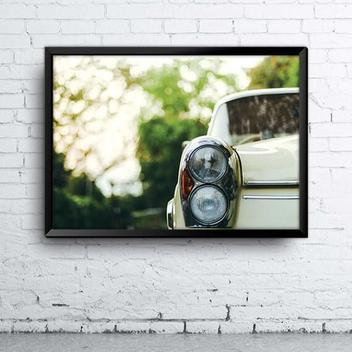 Quadro Car Vintage 1 A4 - Sdesign - Quadro Decorativo - Magazine Luiza
