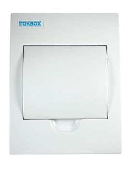Quadro De Distribuição Embutir De 6 Disjuntores - TOKBOX - Quadro de ...