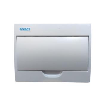 Quadro De Distribuição Sobrepor De 12 Disjuntores - Tokbox - Quadro ...