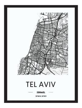 Quadro Decoração Mapas 36 Cidades Mundo C/ Vidro A3 30x42 cm - AMIMIR ...