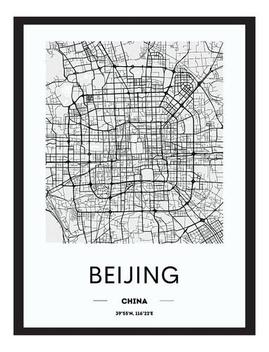 Quadro Decoração Mapas 36 Cidades Mundo C/ Vidro A3 30x42 cm - AMIMIR ...