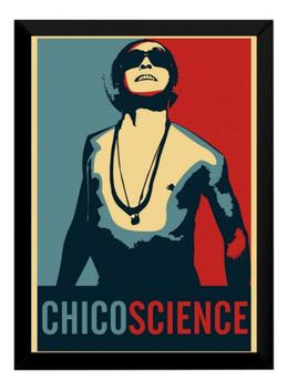 Quadro Decorativo Chico Science Arte Poster Moldurado - Fanarte ...