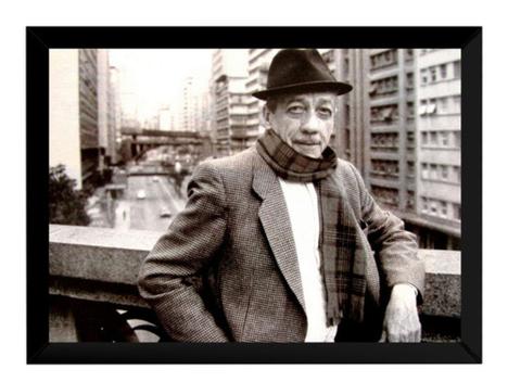 Quadro Decorativo Foto Adoniran Barbosa Samba Raiz - Fanarte - Quadro ...