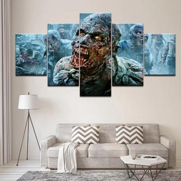 Quadro Decorativo Painel The Walking Dead" - iron tech - Quadro ...