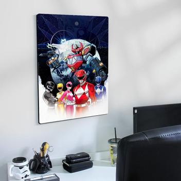 Quadro Decorativo Power Rangers Megazord Mdf 27x20cm - ShopC - Quadro ...