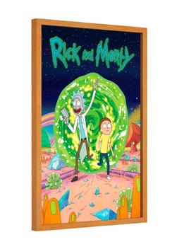 Quadro decorativo - rick and morty - Cultture - Quadro Decorativo ...
