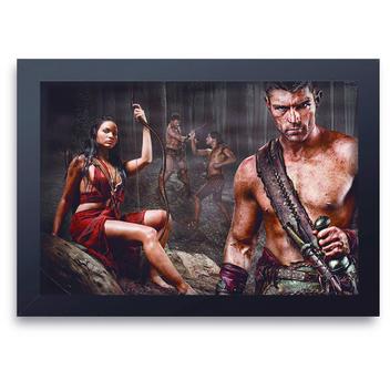 Quadro Decorativo Spartacus 02 Mdf 30X20Cm - Mix Adesivos - Quadro ...