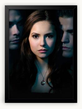 Quadro Decorativo The Vampire Diaries 1ª Temporada Série A3 30x42cm ...
