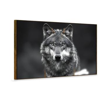 Quadro Decorativo The Wolf Lobo perfeito para quem ama momentos e a ...