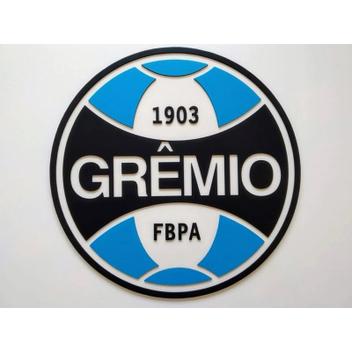 Quadro escudo Quemio - Simbolo do Time do Grêmio em mdf (3d) - NoBrand ...