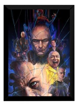 Quadro Filme Fragmentado Arte Corpo Fechado Poster Moldurado - Fanarte ...