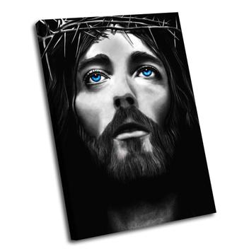 Quadro jesus face - BR ARTES - Quadro Decorativo - Magazine Luiza
