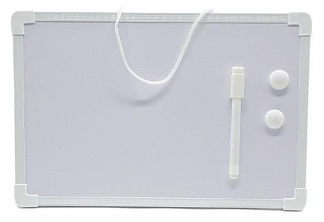 Quadro Magnético Com Caneta Imã Apagador Borda Moldura Colors 35 x 50 ...