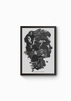 Quadro Poster Inception - Fanarte - Quadro Decorativo - Magazine Luiza