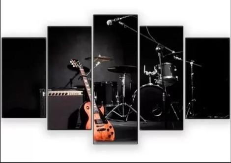 Quadros Decorativos Mosaico quadro musical - Aero Print - Quadro ...
