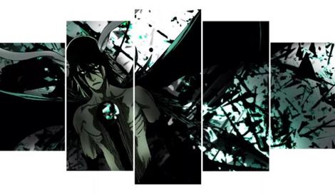 quadros decorativos Ulquiorra Cifer Anime Bleach" - iron tech - Quadro ...