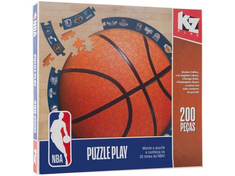 Quebra-cabeça 200 Peças NBA Puzzle Play Elka - Quebra Cabeça - Magazine ...