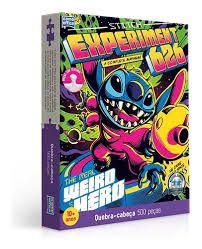 Quebra-Cabeça - 500 Peças - Stitch Experiment - 3153 - Toyster - Quebra ...