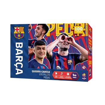 Quebra-cabeça Colecionável Pedri Barça 100 Peças Mimo Toys - 2523 ...