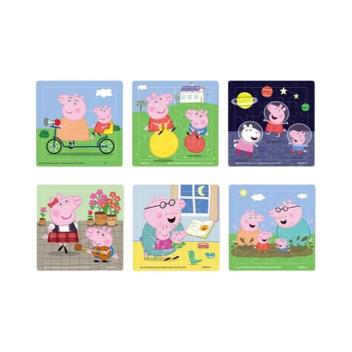 Quebra-cabeça Infantil Peppa Pig Educação Infantil Blocos De Construção ...
