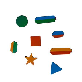 Quebra Cabeça Racha Cuca Associando Formas E Cores - Paper Toy - Quebra ...