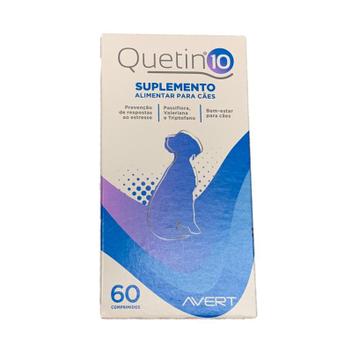 Quetin 10 Suplemento Para Cães C/ 60 comprimidos - Avert - Vitaminas e ...
