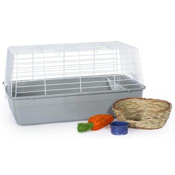 Rabbit Cage Prevue Hendryx Bella Grey para cobaias - PH Prevue Hendryx ...