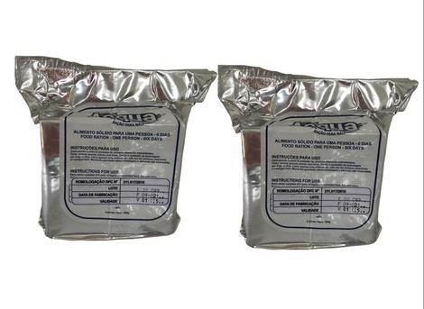 Ração De Sobrevivência Solida Acqua 2 Pacotes De 500g - Outros Pets ...